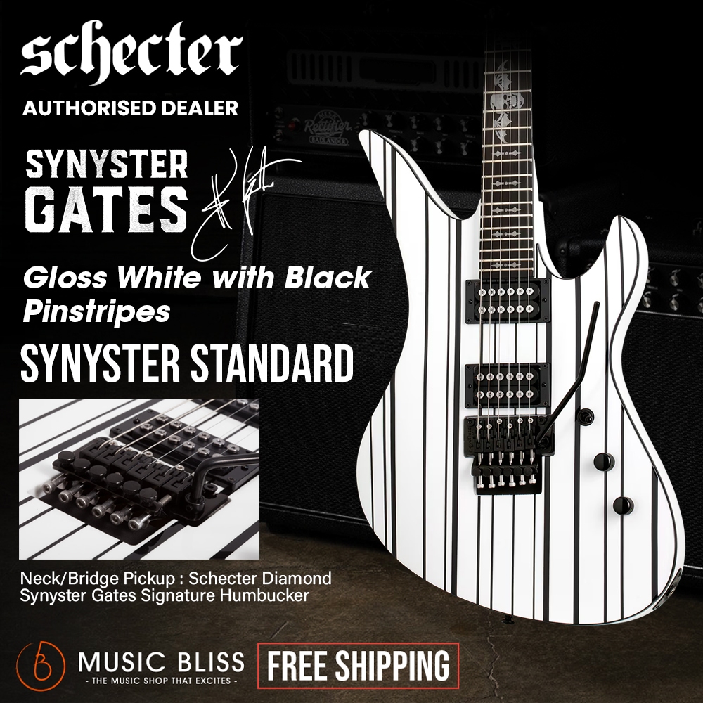 Schecter Synyster Gates Standard Signature Electric Guitar - Gloss ...