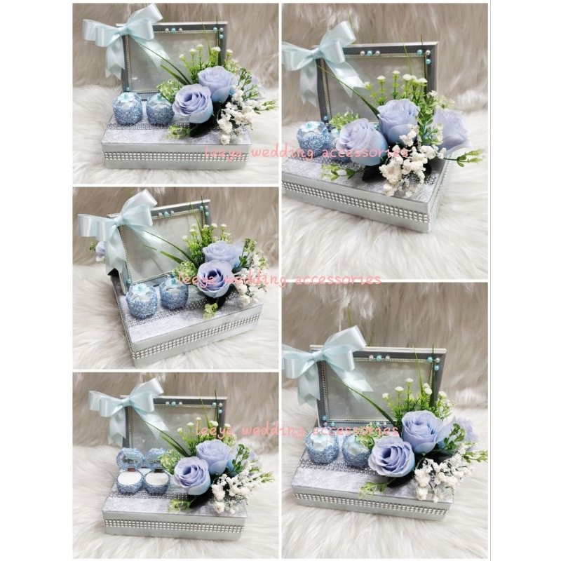 💥new arrival💥gubahan frame mas kahwin c/w 2pc bekas cincin(soft baby ...