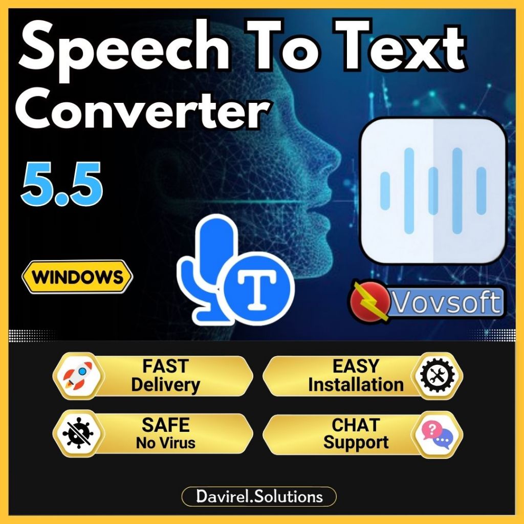 VovSoft Speech to Text Converter v5.5 Latest Lifetime For Windows ...