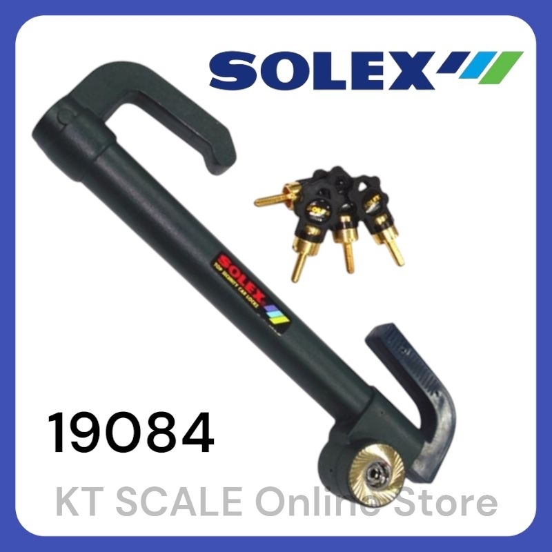 ORIGINAL SOLEX STEERING WHEEL LOCK 19084 | Shopee Malaysia