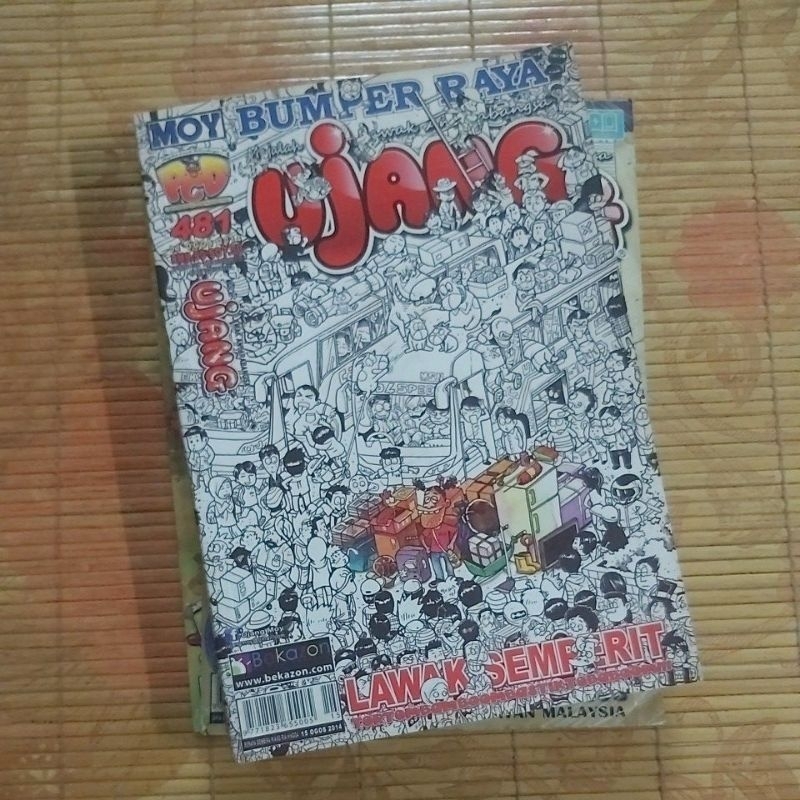 MAJALAH KOMIK LAMA UJANG BUMPER RAYA 1 0GOS 2014 | Shopee Malaysia