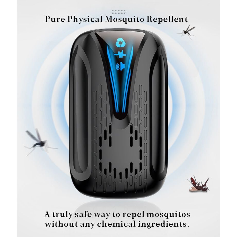 Ultrasonic Mosquito Insect Repeller Pure Physical Mosquito Insect ...