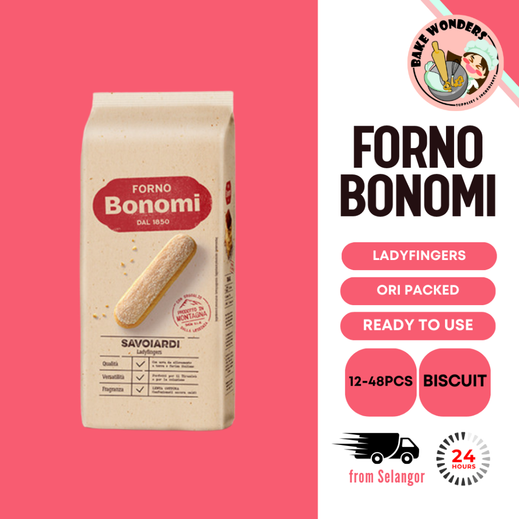 Bonomi Ladyfingers/Bonomi Sponge Fingers/Lady Fingers/Tiramisu Biscuits ...