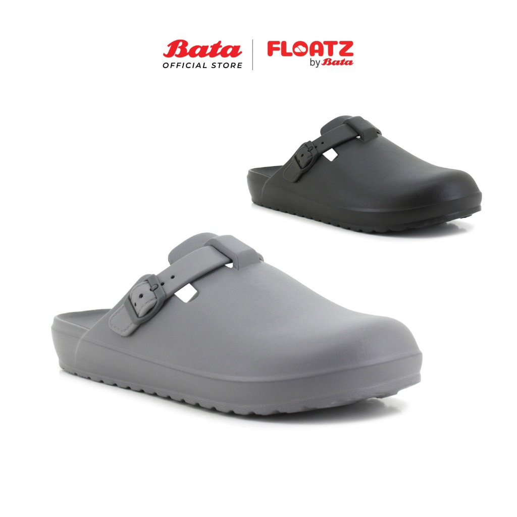 [Online Exclusive] FLOATZ BY BATA Copper M Men Grey /Black Sandal 8102089/8106089 Sandal Lelaki ...