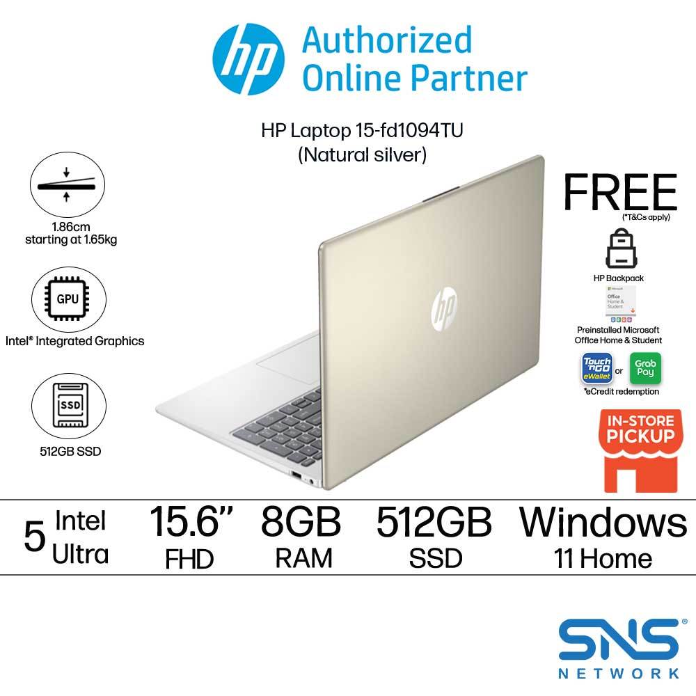 HP Komputer Riba Laptop 15-fd1092TU(Blue)/15-fd1094TU (Silver)/15 ...