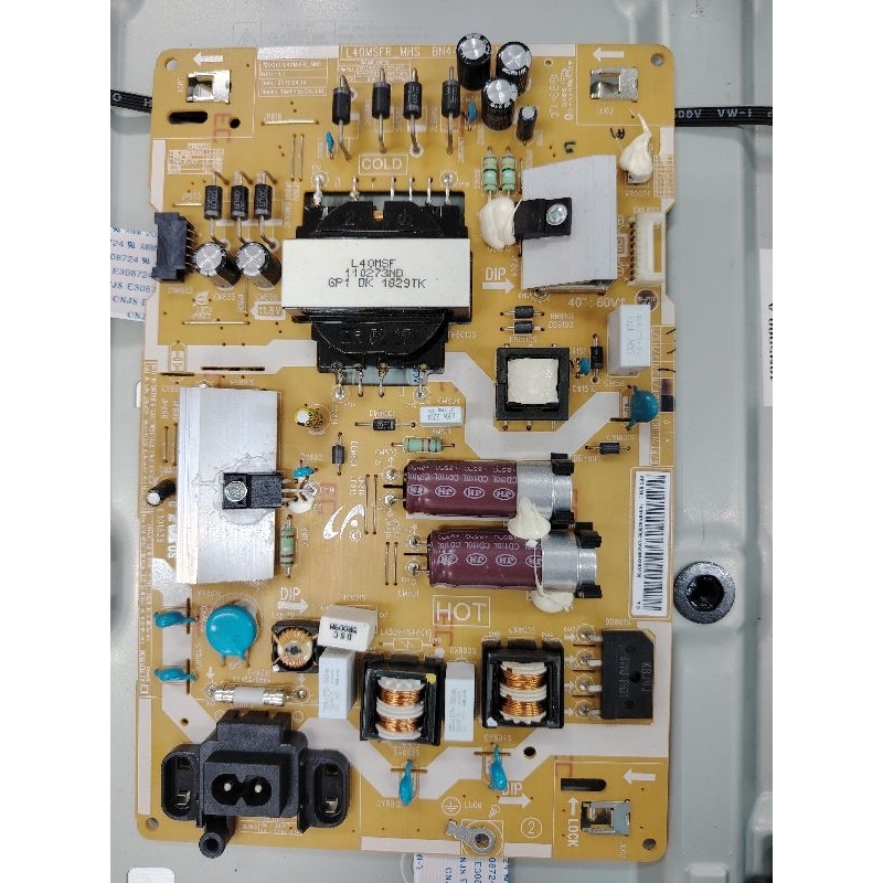 Samsung UA40N5000 UA40N5000AK LED TV Power board motherboard | Shopee ...