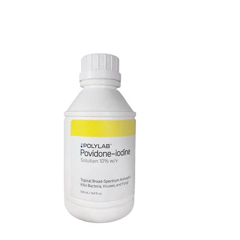 Polylab Povidone Iodine Solution 10% 500ml | Shopee Malaysia