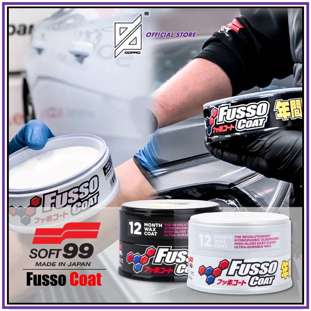 [Local Seller] Soft 99 Fusso Coat 12 Months Dark or Light Color Wax ...