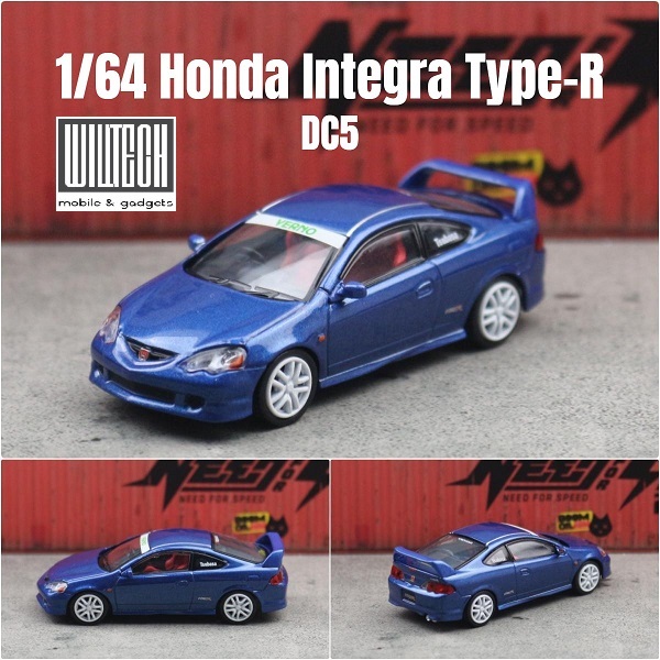 1/64 Honda Integra Type R DC5 Alloy Car Model Die-Casting Car Toy ...