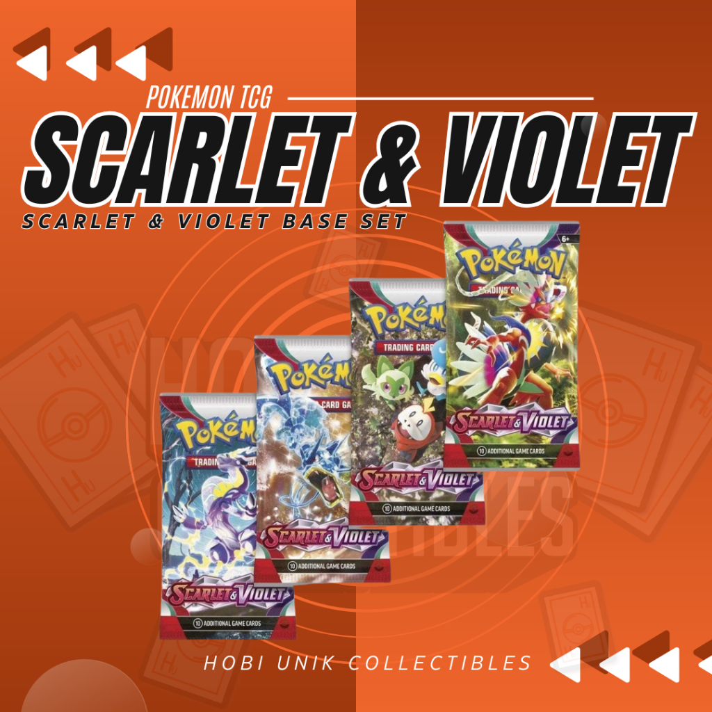 (Live Rip)[SV01] Pokemon TCG : Scarlet & Violet Base Set Packs | Shopee ...