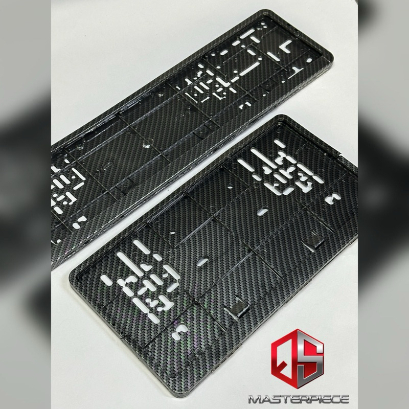 Universal Number Plate Car Frame Carbon Casing Cover | Shopee Malaysia