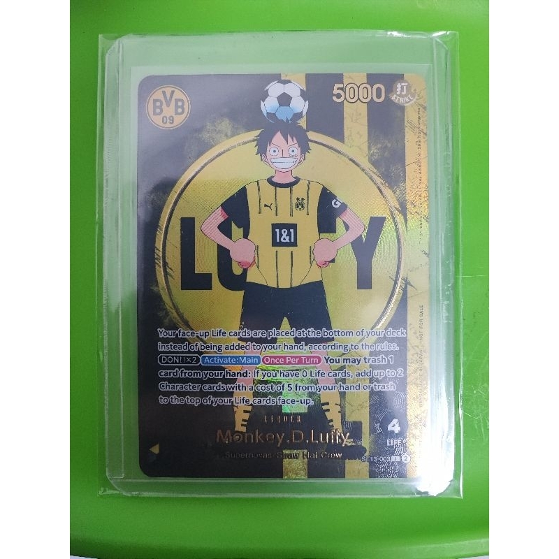 [Collection] Monkey.D.Luffy (BVB x One Piece Campaign) - Promo | Shopee ...