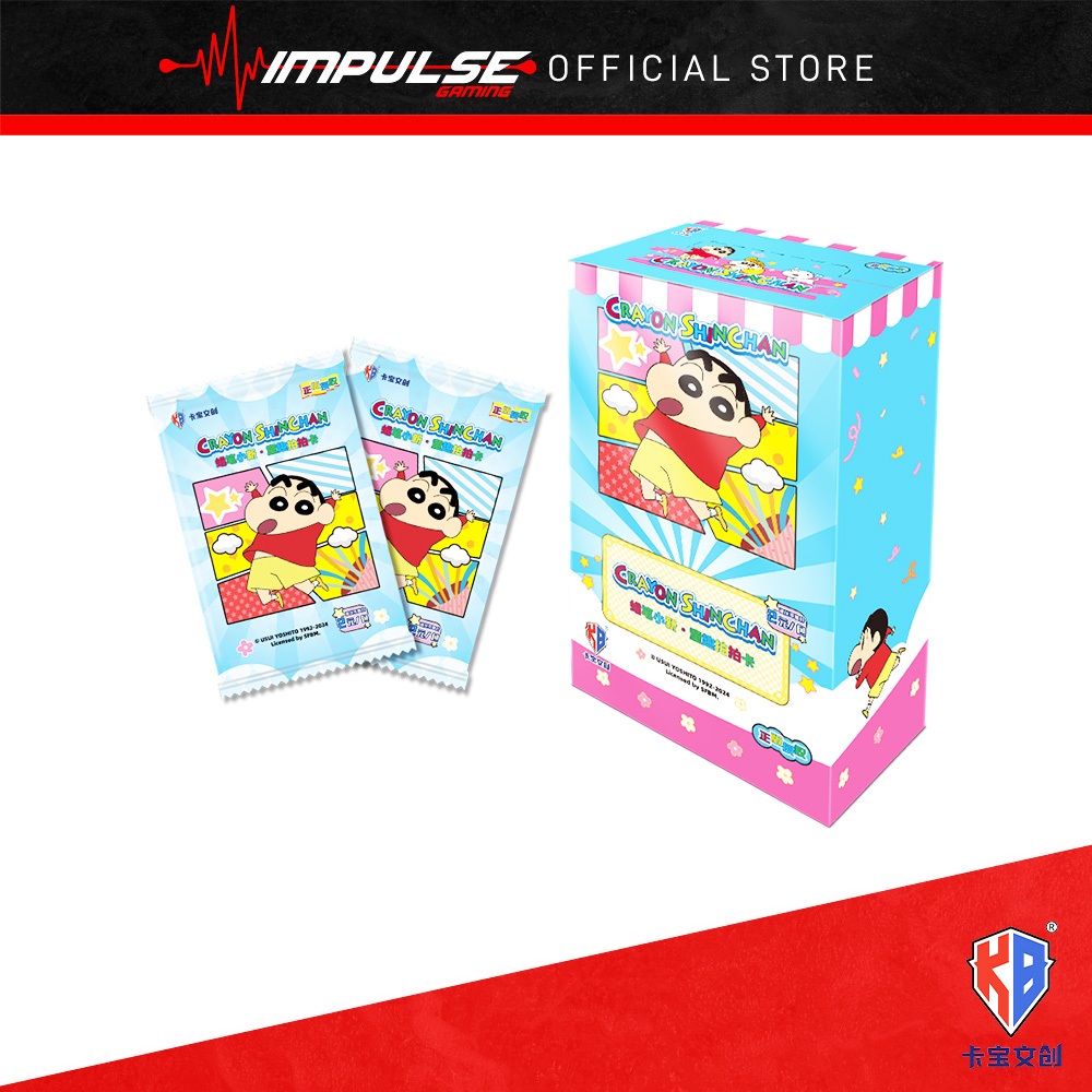 Kabao Crayon Shin-Chan Fun Slap Cards - Series 01 V2 [Pack / Full Box] 卡宝文创 蜡笔小新童趣拍拍卡 - 第1弹V2 [盲 ...