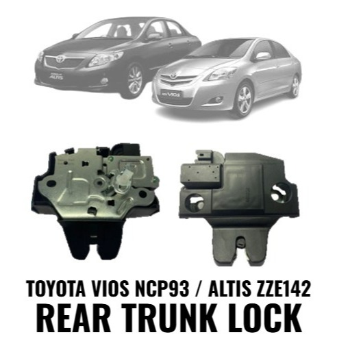 TOYOTA VIOS NCP93 ALTIS ZZE142 2007 2008 2009 YEAR REAR BONNET BOOT ...
