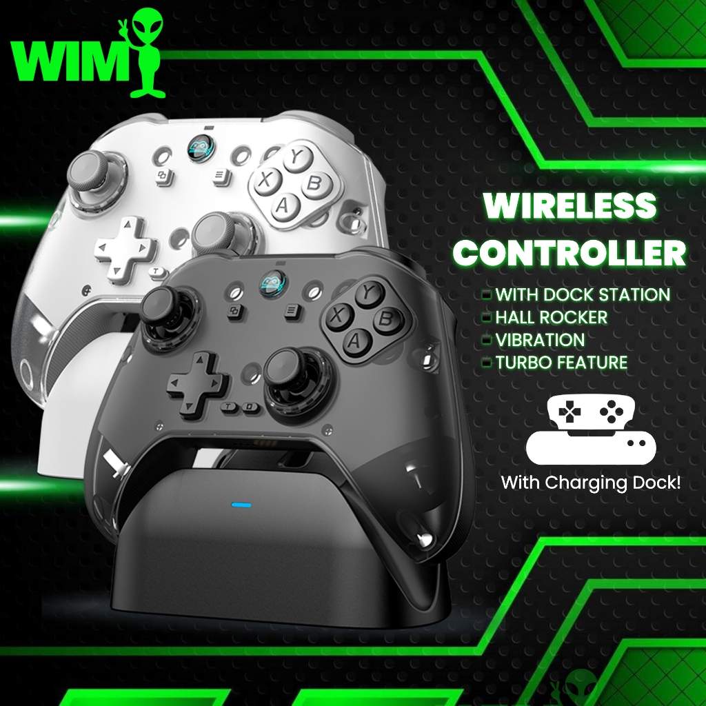 Z04 Wireless Gaming Gamepad Bluetooth Controller With Hall Joystick ...