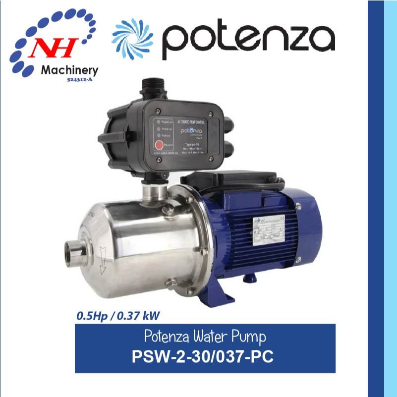 POTENZA PSW-2-30/037-PC - HORIZONTAL MULTISTAGE CENTRIFUNGAL WATER PUMP ...
