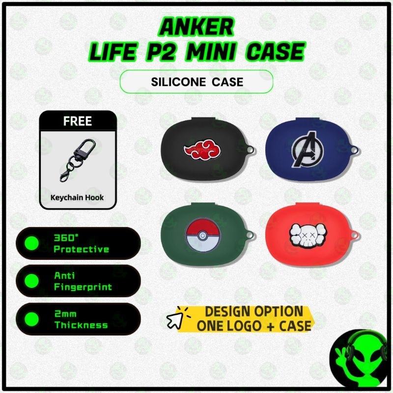 Anker Soundcore Life P2 Mini Case Wireless Earbud Protective Shell Soft ...