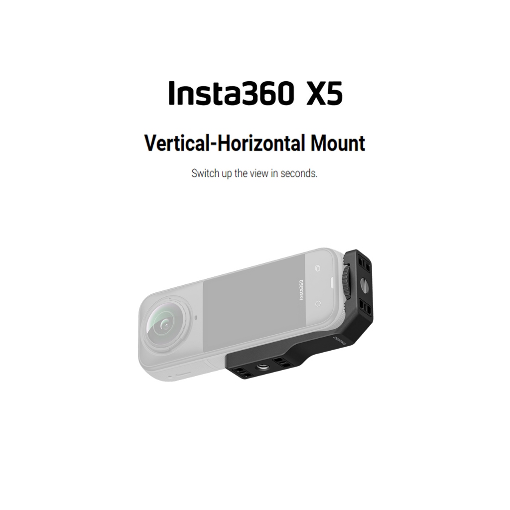 Insta360 X4/X5 Vertical-Horizontal Mount | Shopee Malaysia