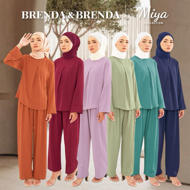 BRENDA&BRENDA SET CASUAL (MIYA) | Shopee Malaysia