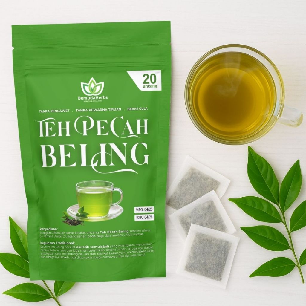 Teh Pecah Beling / Teh Pemecah Batu Karang BemudaHerbs | Shopee Malaysia