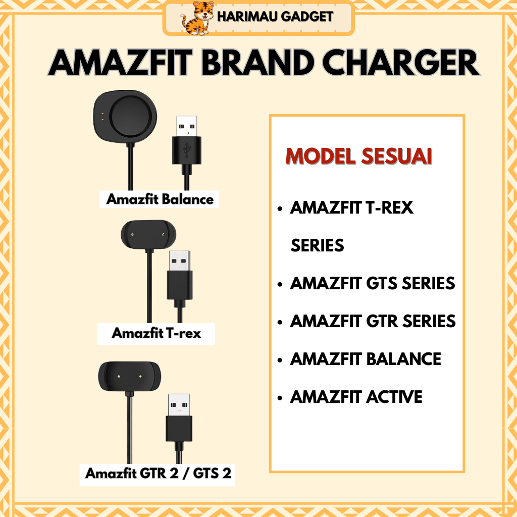 AMAZFIT T-Rex 2 PRO TREX2 TREX 2 T Rex 2 Smart Watch Magnetic Charging ...