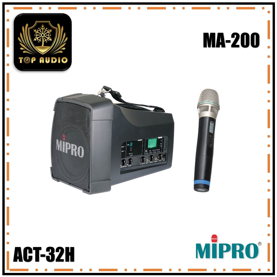 Mipro MA-200 Single Channel Personal Wireless PA System | Shopee Malaysia