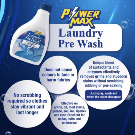 Cosway PowerMax Laundry Pre Wash 400ml-1 unit | Shopee Malaysia
