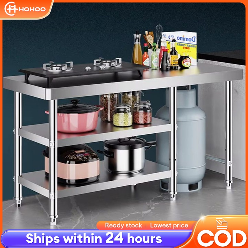 Gas Rack Kitchen Stove Rack Table cooking Stainless Steel Kitchen Rack ...