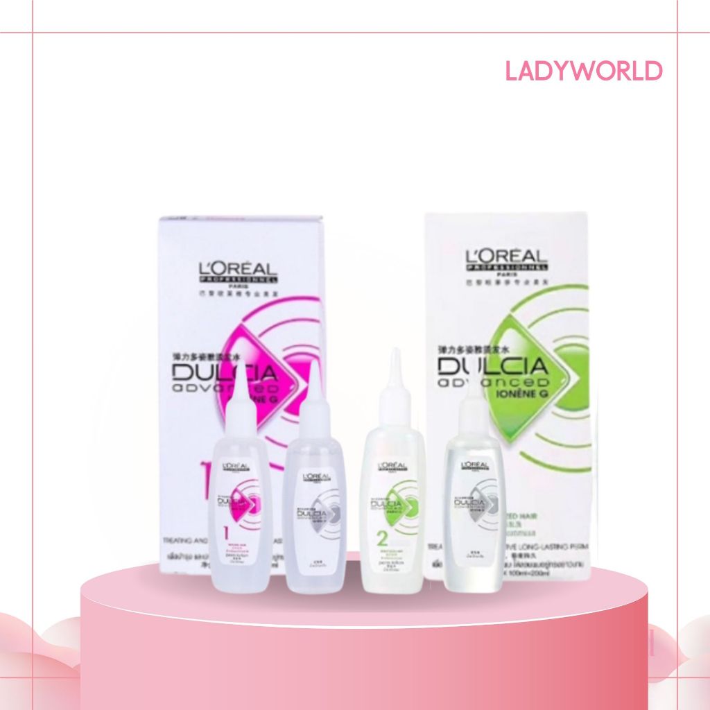 Loreal Dulcia cold Perm Natural Curly Hair Advanced TG /Force 2 Perm ...