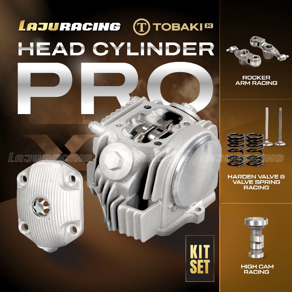 TOBAKI-X HEAD PRO + Sonic Racing Block 53mm | EX5 DREAM | WAVE100 100R ...