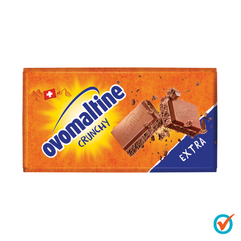 Ovomaltine Crunchy Milk Chocolate Bar Extra 200g | Shopee Malaysia