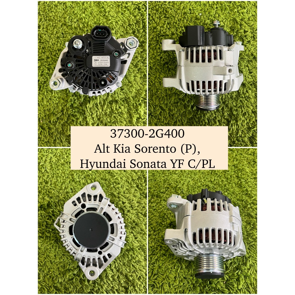 KIA SORENTO (P) HYUNDAI SONATA YF 3PIN 110A C/PL VL NEW ALTERNATOR ...