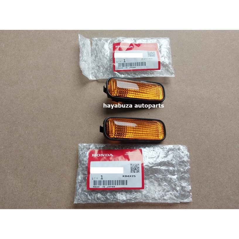 Honda Civic EK/EJ signal fender side marker amber orange Stanley EK3 ...