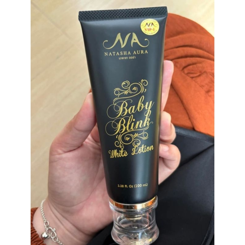 NATASHA AURA BABY BLINK WHITE LOTION-Sunscreen Blink Brightens Skins ...
