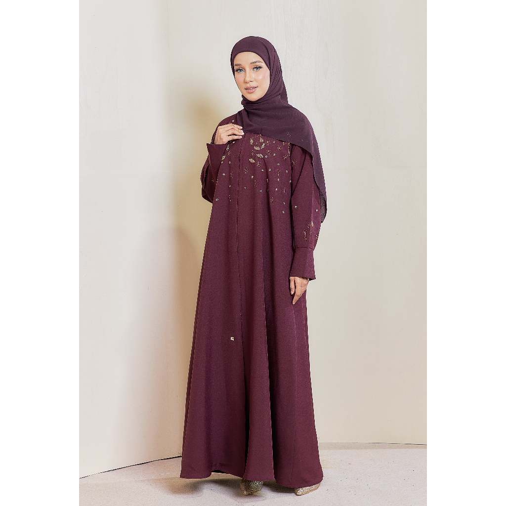 MINAZ ABAYA | JAMEELAH WOMEN ABAYA | Shopee Malaysia