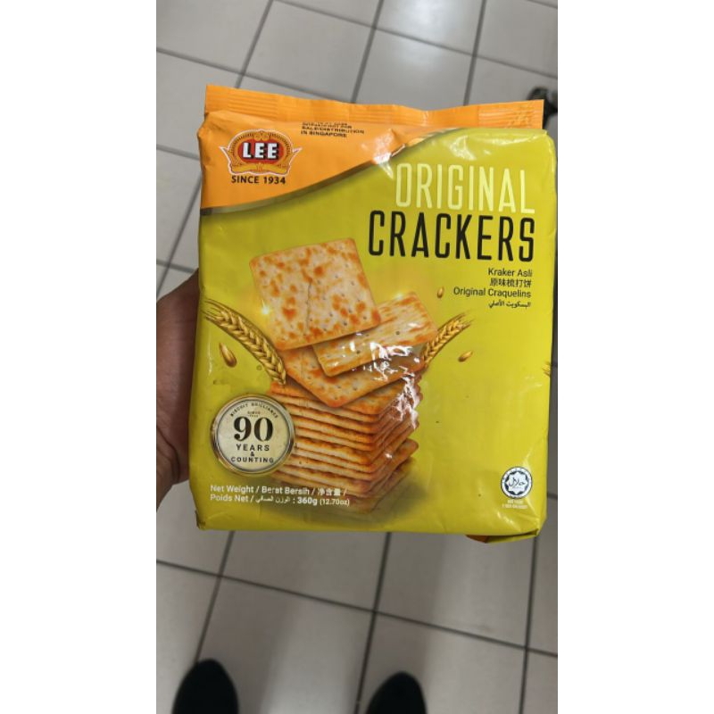 LEE ORIGINAL CRACKERS 360G - Halal | Shopee Malaysia