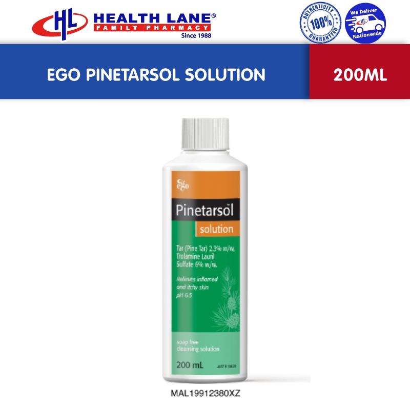 EGO PINETARSOL SOLUTION (200ML) | Shopee Malaysia