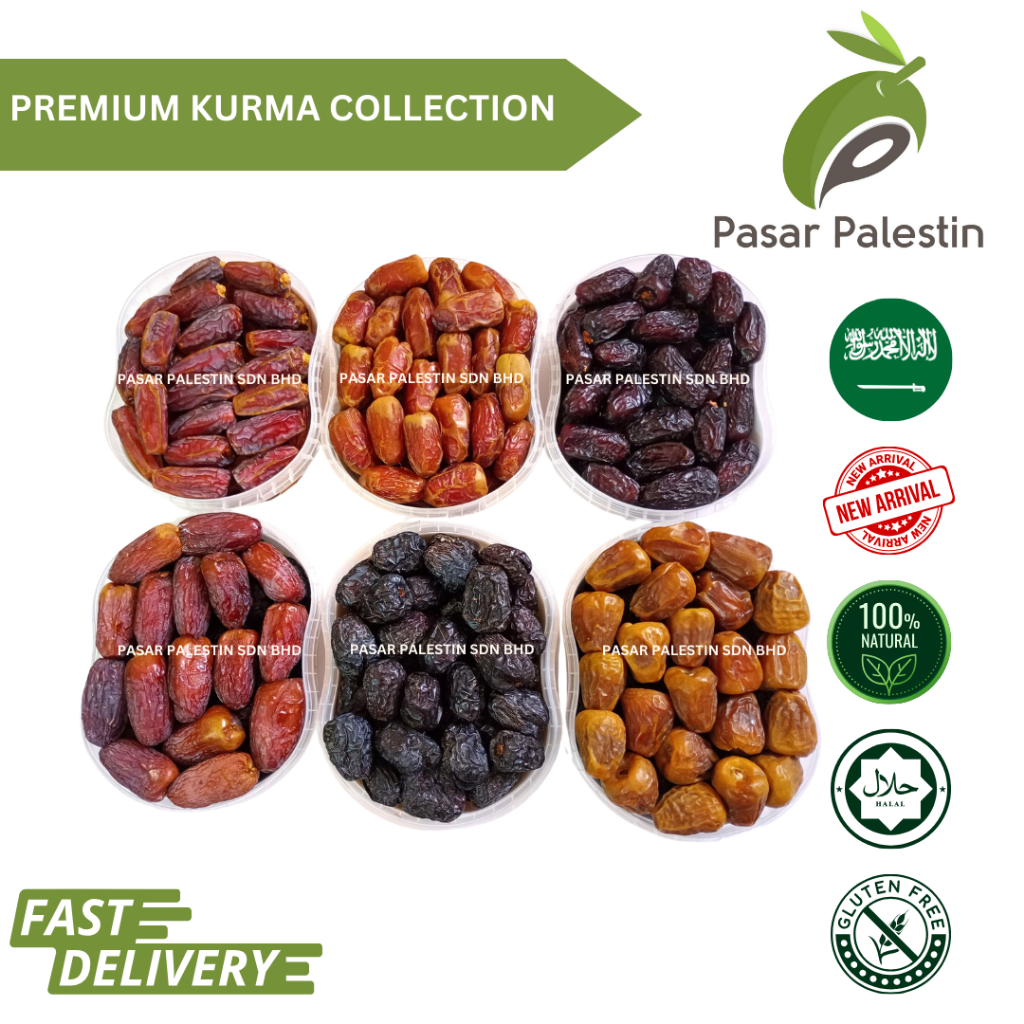 Premium Kurma Collection! Palestinian Medjool/Safawi/Ajwa/Medjoul ...