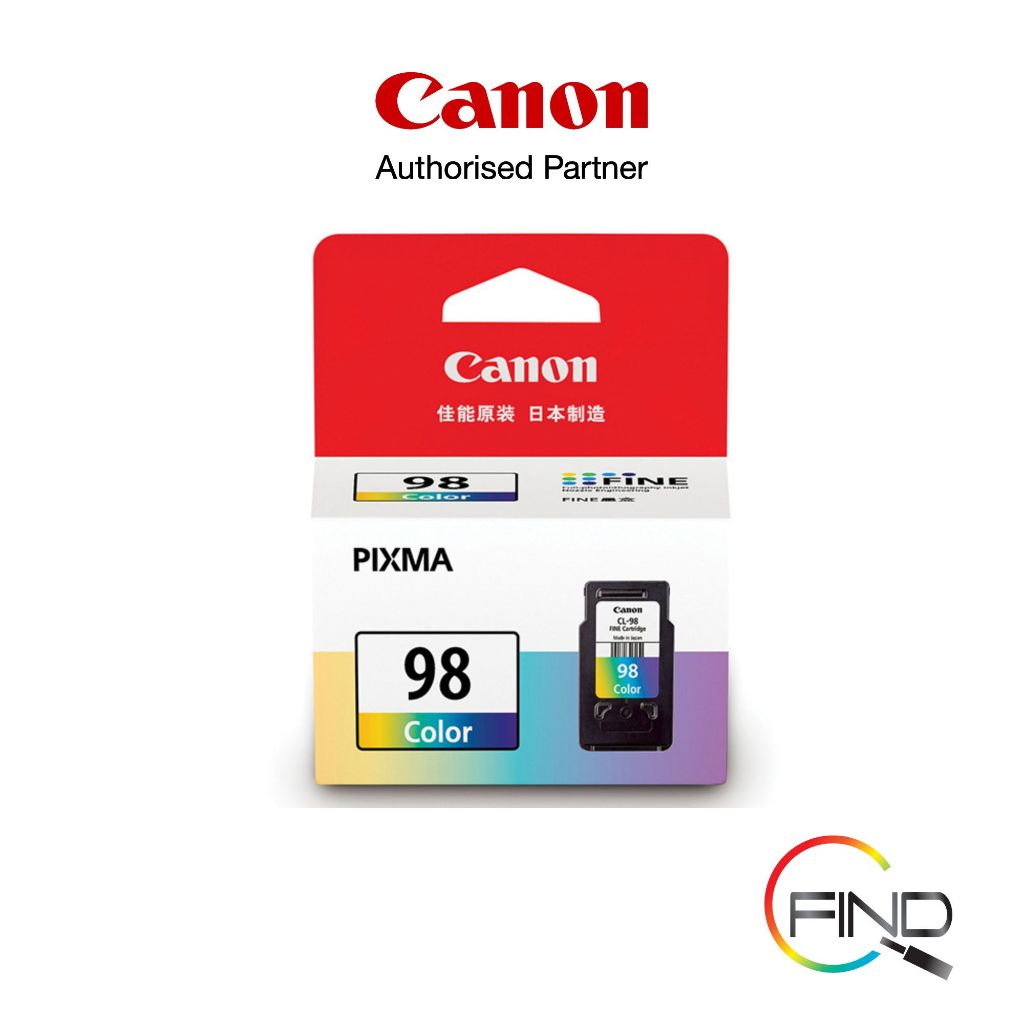 Canon CL-98 Color Cartridge For E500 / E510 / E600 / E610 Printer (15ml ...