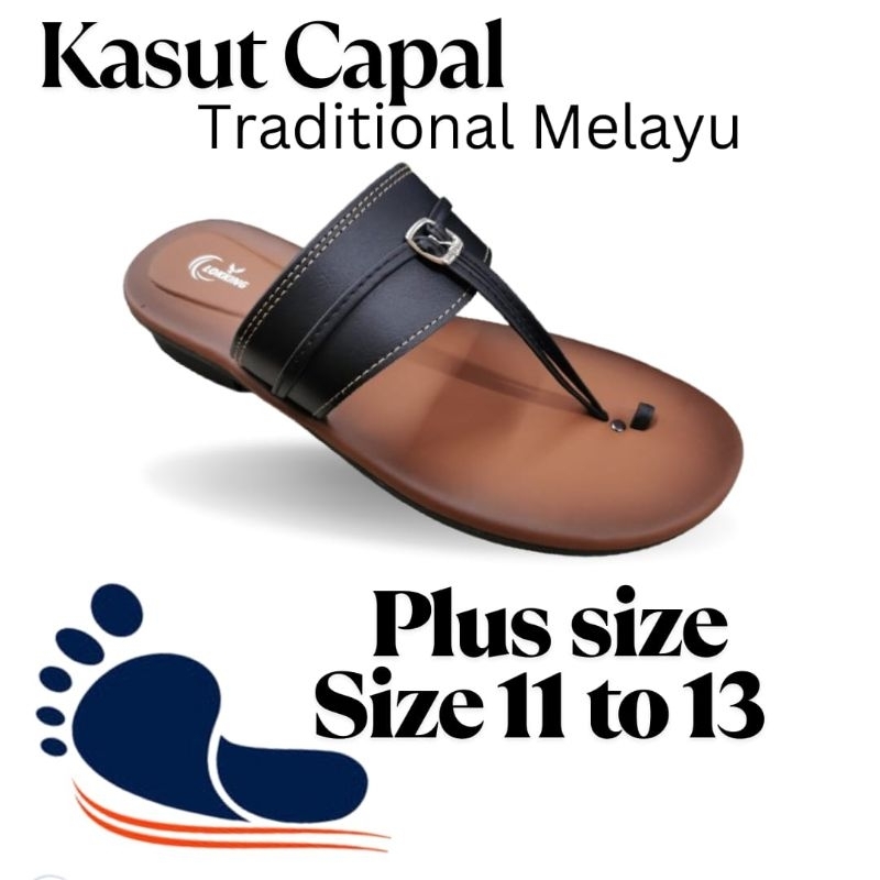 Capal Melayu Traditional Berkualiti Tinggi/Kasut Sandal Lelaki | Shopee ...