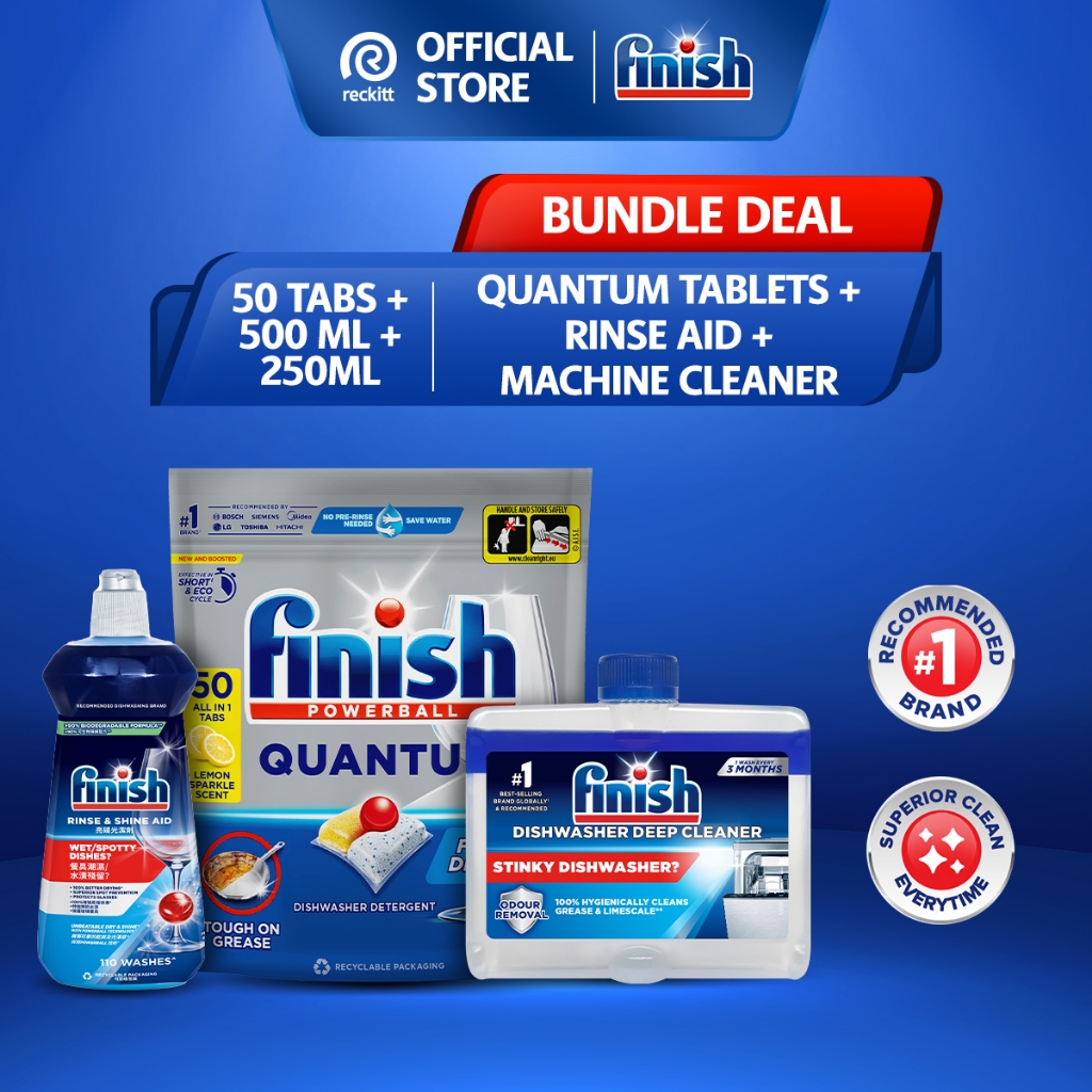 Finish Quantum Ultimate Cleaning Bundle | Shopee Malaysia