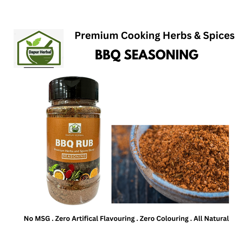 Dapur Herbal Halal BBQ Seasoning 70gm | 150gm | 250gm | Serbuk Perisa ...