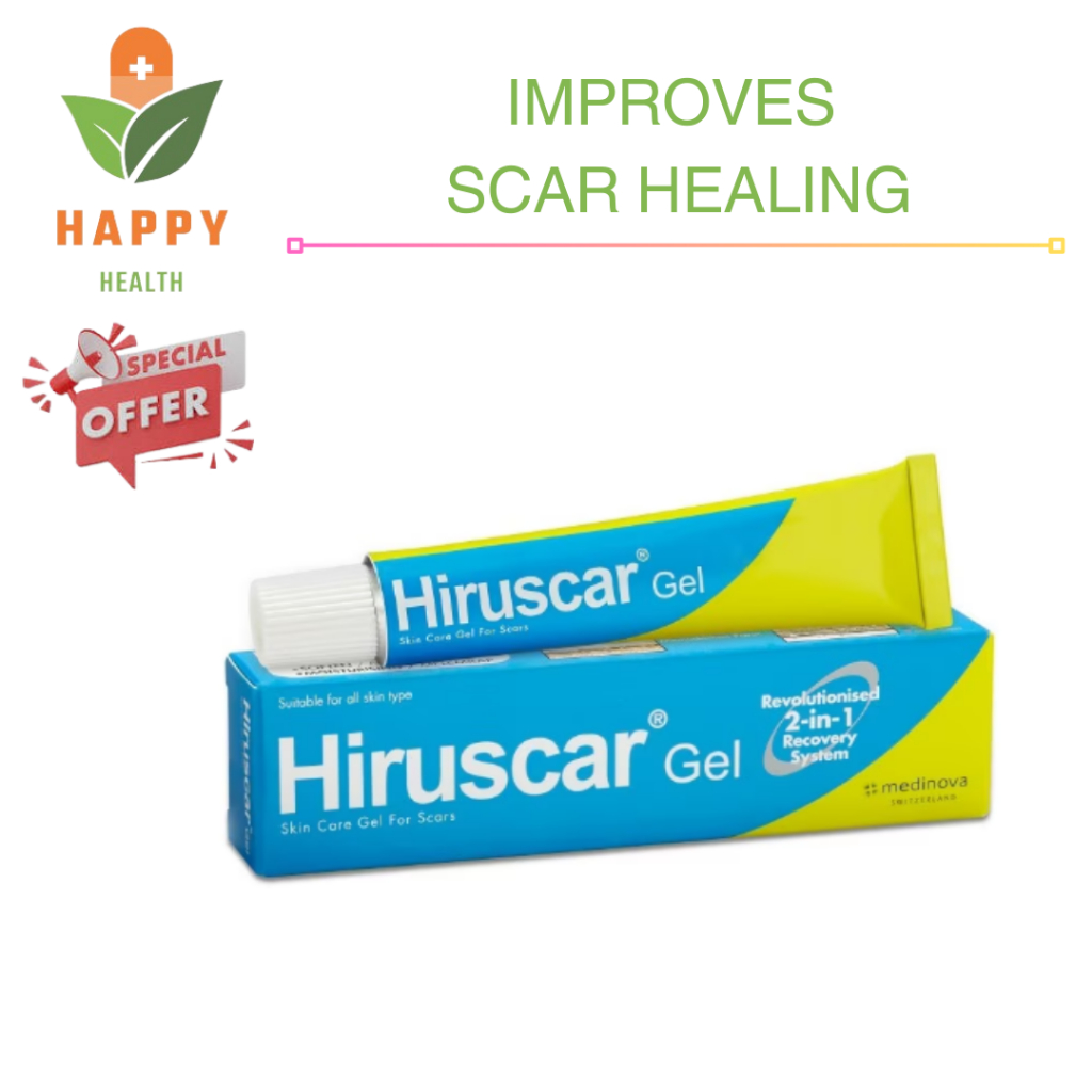 Hiruscar Gel ( 5G | 20G ) - Skin Care Gel for Scars | Shopee Malaysia