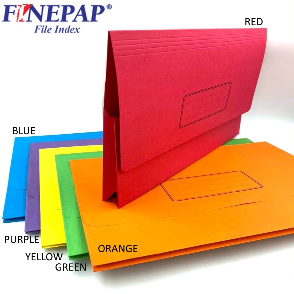 Double Aces Manila Pocket File A4 FPF18-DA-PAS / Fail Kertas / Manila ...