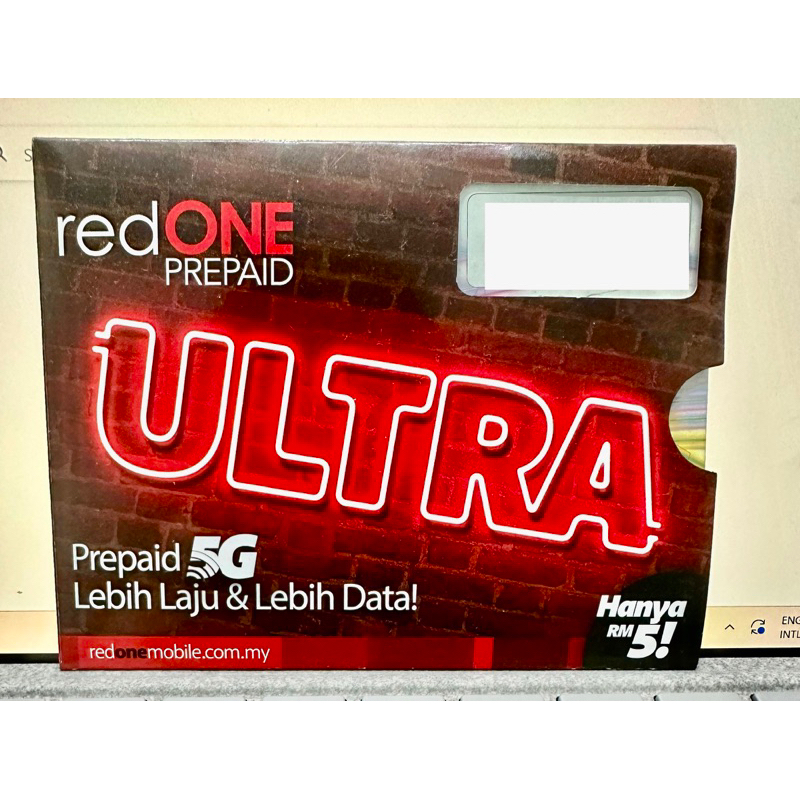 Simkad redONE Prepaid 5G ( CELCOM NETWORK ) | Shopee Malaysia
