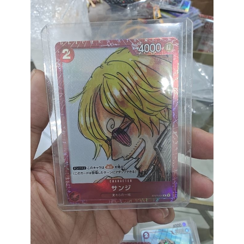 Bandai One Piece OPTCG Parallel AA C ST01-004 Sanji | Shopee Malaysia