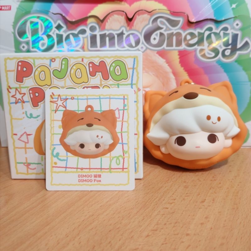 POP MART Pajama Party Earphone bag Dimoo Fox | Shopee Malaysia