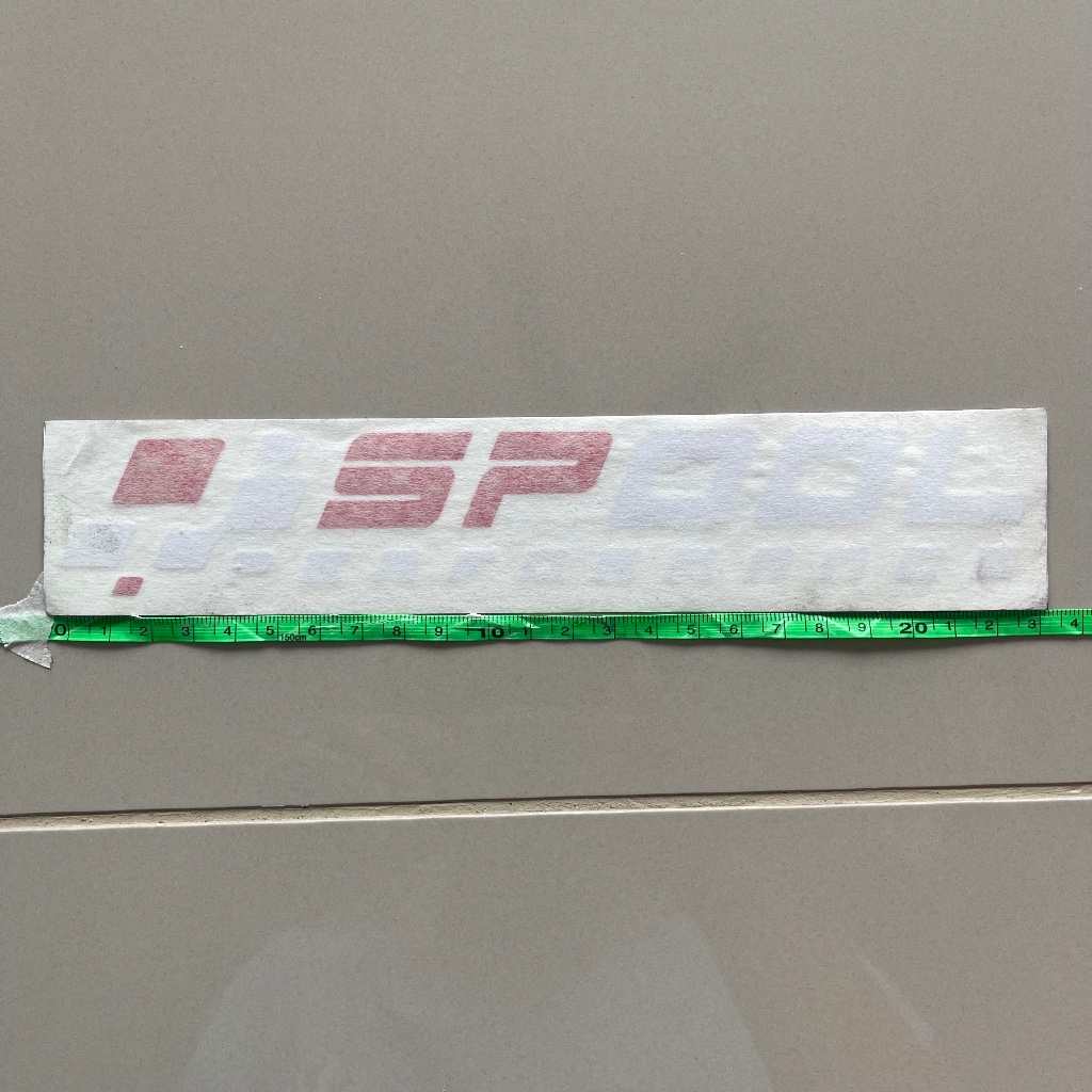 ORIGINAL SPOOL PERFORMANCE STICKER | Shopee Malaysia