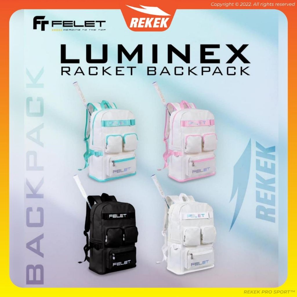 FELET Luminex Backpack With Shoes Compartment Stylish Design Bagpack ...