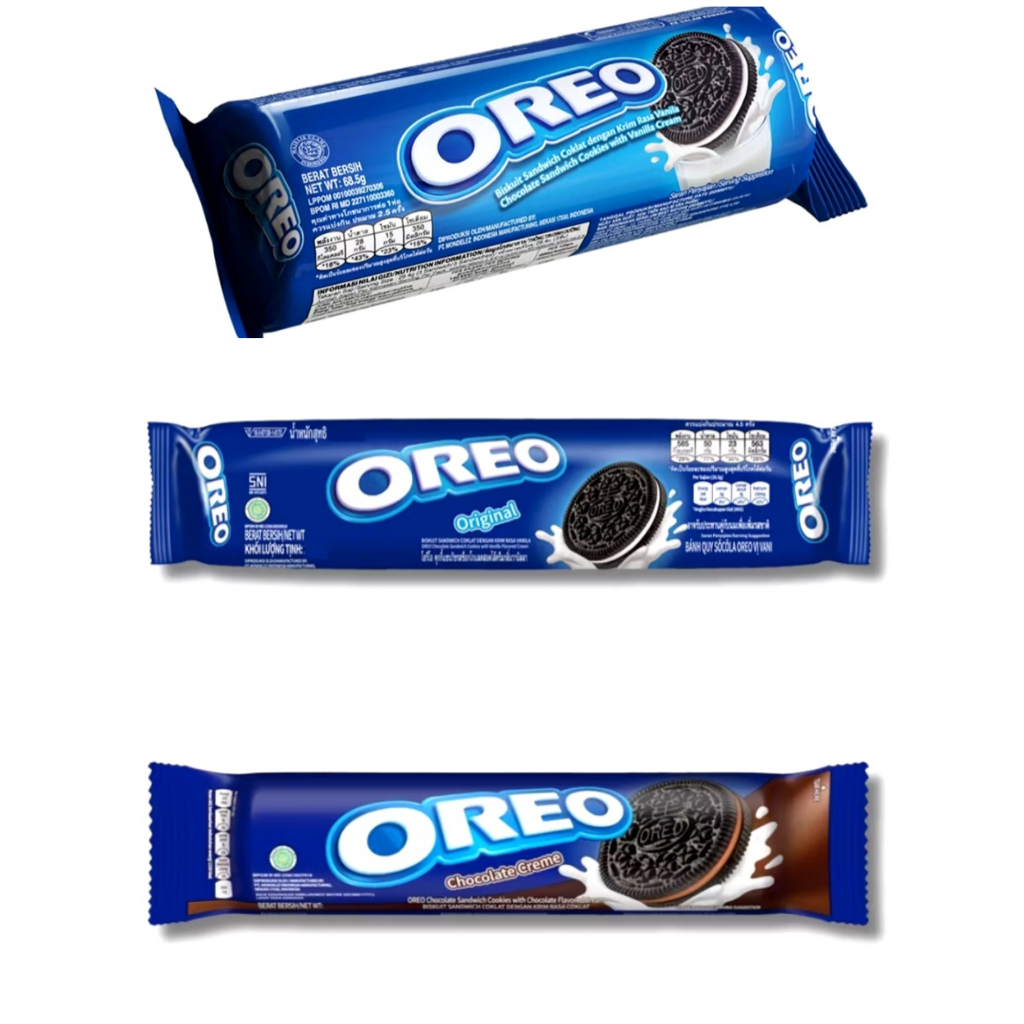 Oreo Chocolate Sandwich Cookies 64.4g - 110.4g | Shopee Malaysia